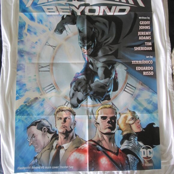 DC Comics | Art | 24x36 Comics Shop Promo Poster 22 Batman Flashpoint ...